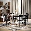 Amazon.com - Merrick Lane Hayden 60" Solid Wood Dining Table with ...