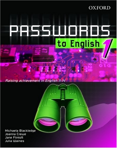 Passwords to English Year 7 E-Resource Pack 1 : Blackledge, Michaela ...