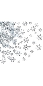 Amazon.com: 750pcs Snowflakes Confetti for Frozen Birthday Party ...