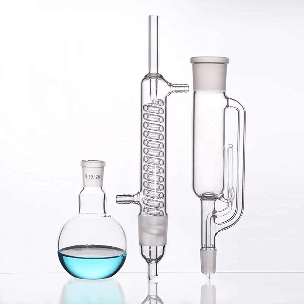 Buy Laboratory Chemistry Glassware 250ml 24/29 Glass Soxhlet Extractor ...