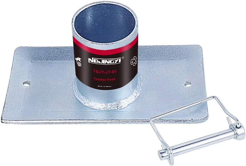 Amazon.com: NBJINGYI Trailer Jack Foot Plate 2000LBS Capacity with Pin ...