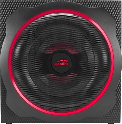 Speedlink GRAVITY CARBON RGB 2.1 Subwoofer System - Shop UK