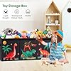 Decalsweet Dinosaur Extra Large Kids Toy Storage Box with Lid,Foldable ...