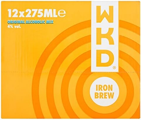WKD Iron Brew 12 x 275ml (Pack of 12 x 275ml) : Amazon.co.uk: Grocery