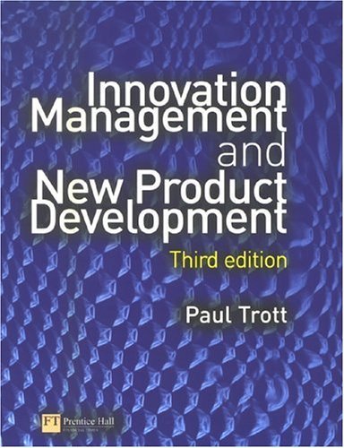 Innovation Management And New Product Development: Trott, Paul ...