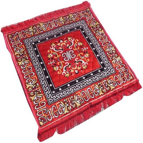 Buy Pujan Shop RED Aasan for Pooja/Puja Aasan /35 X 35 Cms Online at ...