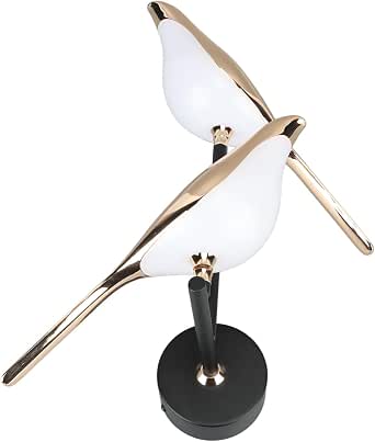 ZAWELIYO Nordic Bird Wall Lamp, Double Bird Shape LED Wall Light 4500K ...