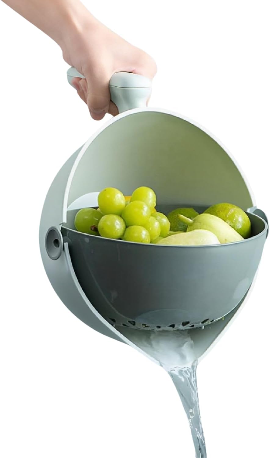 Amazon.com: Oliver & Emilia Rotating Kitchen Colander Set 2-in-1 ...