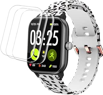Tznzxm For Spade & Co Health Smartwatch 4 Watch Bands With 3PCS Screen ...