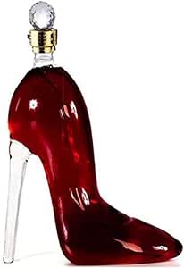 Amazon.co.jp: Decanter Reusable Decanter 25.5 fl oz (750 ml) High Heel ...