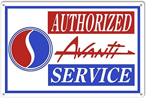 Amazon.com: Garage Art Signs Avanti Authorized Gas Station Reproduction ...