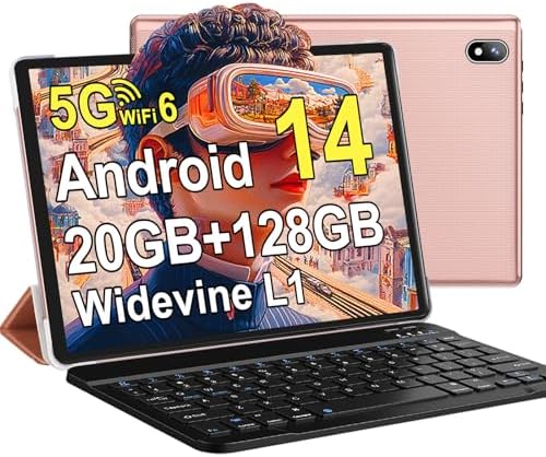 Amazon.com : ATOZEE Tablet 2 in 1 Android 14 Tablets with Keyboard 10 ...