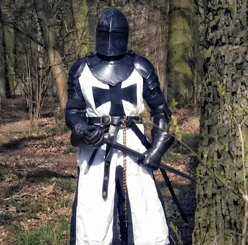 Zomitiya Heritage Templar Knight Armor Set | Full Medieval Armor ...