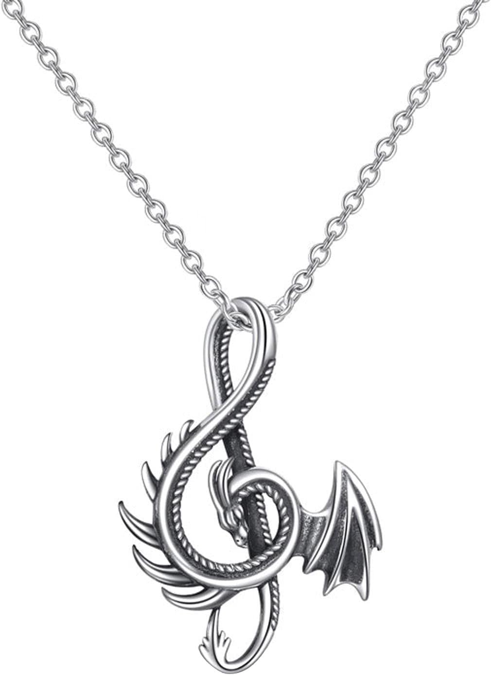 Amazon.com: Dainty Mom Chain Necklace for Women Unique Matching Dragon ...