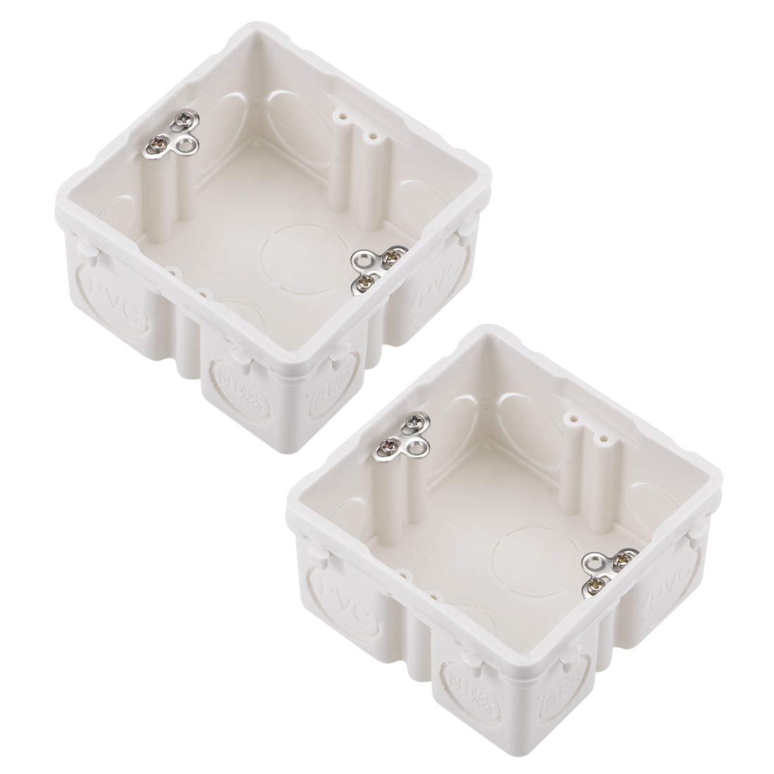 uxcell Wall Switch Box, Deep Case Recessed Mount 86 Type Single Gang ...
