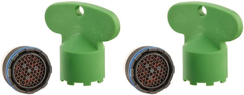 Moen 137401 Eco-Performance Aerator Flow Restrictor Service Kit for Rothbury or Voss, 1.5 gpm ...