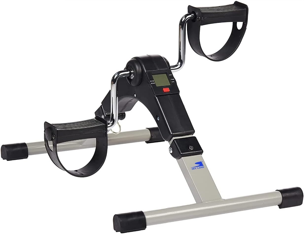 Mini Exercise Bike, Under Desk Bike Pedal Exerciser Portable Foot Cycle ...