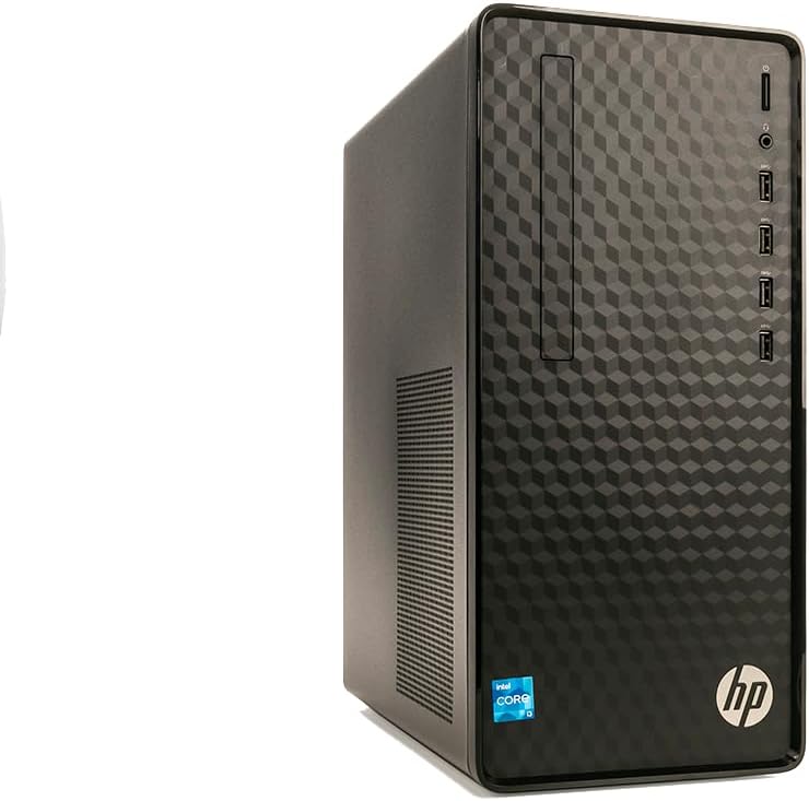 HP M01 Tower, Intel Core i5-10400 (6 Core, 4.30 GHz), 512GB PCIe NVMe ...