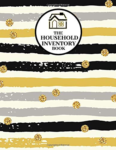 Household Inventory Book: Track Items & Contents Claims, Tracking ...