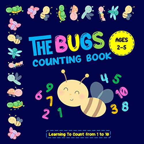 The Bugs Counting Book: A Fun And Interactive Counting Puzzle Book For ...