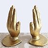 Amazon.com: Iron Hand Bookends - Cast Iron Decorative Accent for Home ...