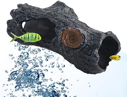 Amazon.com : YOEXON Fish Tank Tree Hole Decoration, Aquarium aquascape ...