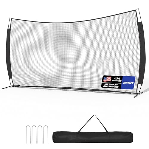 Best Soccer Backstop Netting for Backyard: Durable Backyard Ball ...