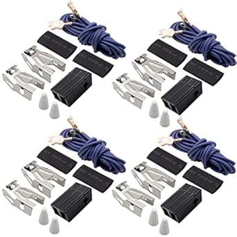 WB17T10006 Range Surface Burner Terminal Block Kit Replacement, 4 Pack ...