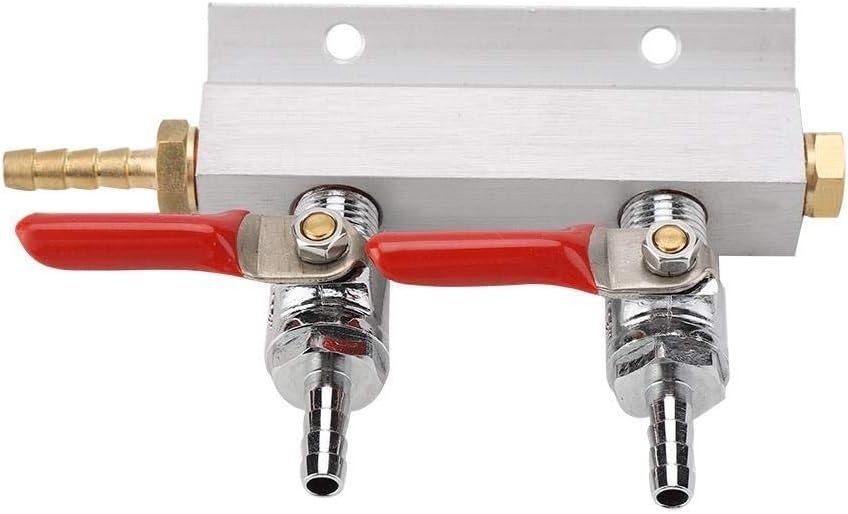 Alupre Beer Gas Manifold,Muti-way Home Co2 Air Gas Manifold ...