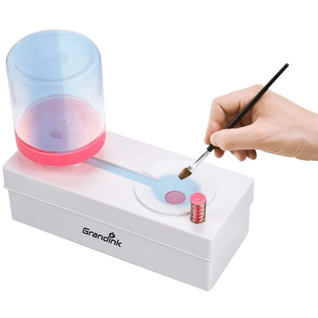 Grandink Paint Brush Rinser, Water Recycling Oil Brush Scrubber, Paint ...