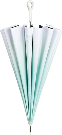 Amazon | fenglin love 傘 長傘 16骨 ハート柄 レディース グラデーションバイカラー UVカット UPF50+ ハート柄 花柄傘 晴雨兼用 紫外線遮断 日焼け止め対策 ...