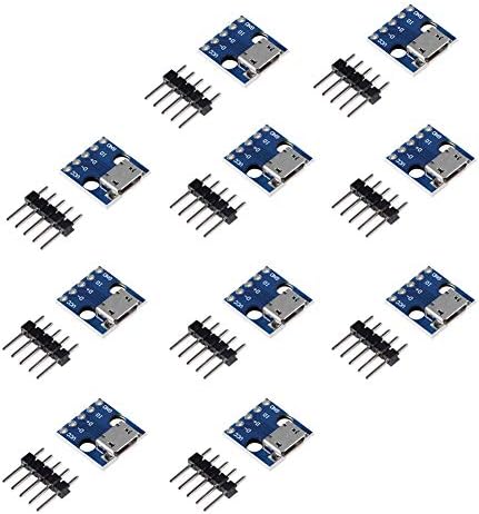 Amazon.com: IYUANEPRO 4Pack Micro USB 2.0 Female Socket Breakout Board ...