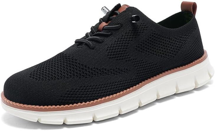 Amazon.com | Urban Ultra Comfortable Shoes for Men - Bulepods Black ...