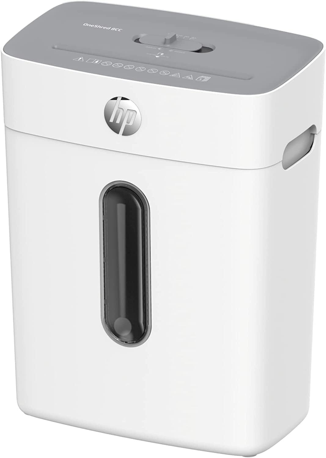 HP OneShred 8CC Shredder Security Level P-4 Cross Cut 8 Sheets 2809 ...