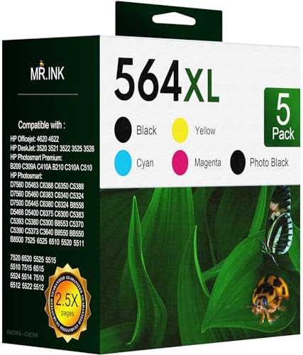 Amazon.com: 564XL Ink Cartridges Combo Pack Replacement for 564 564XL ...