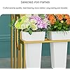 Amazon.com: 4 Tier Flower Shop Display Stand,16 Plastic Flower Bucket ...
