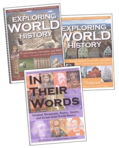 Notgrass Exploring World History Complete Curriculum Set Newest 2014 ...