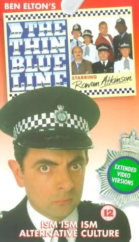Thin Blue Line-Ism Ism Ism [VHS] : Rowan Atkinson, Serena Evans, James ...
