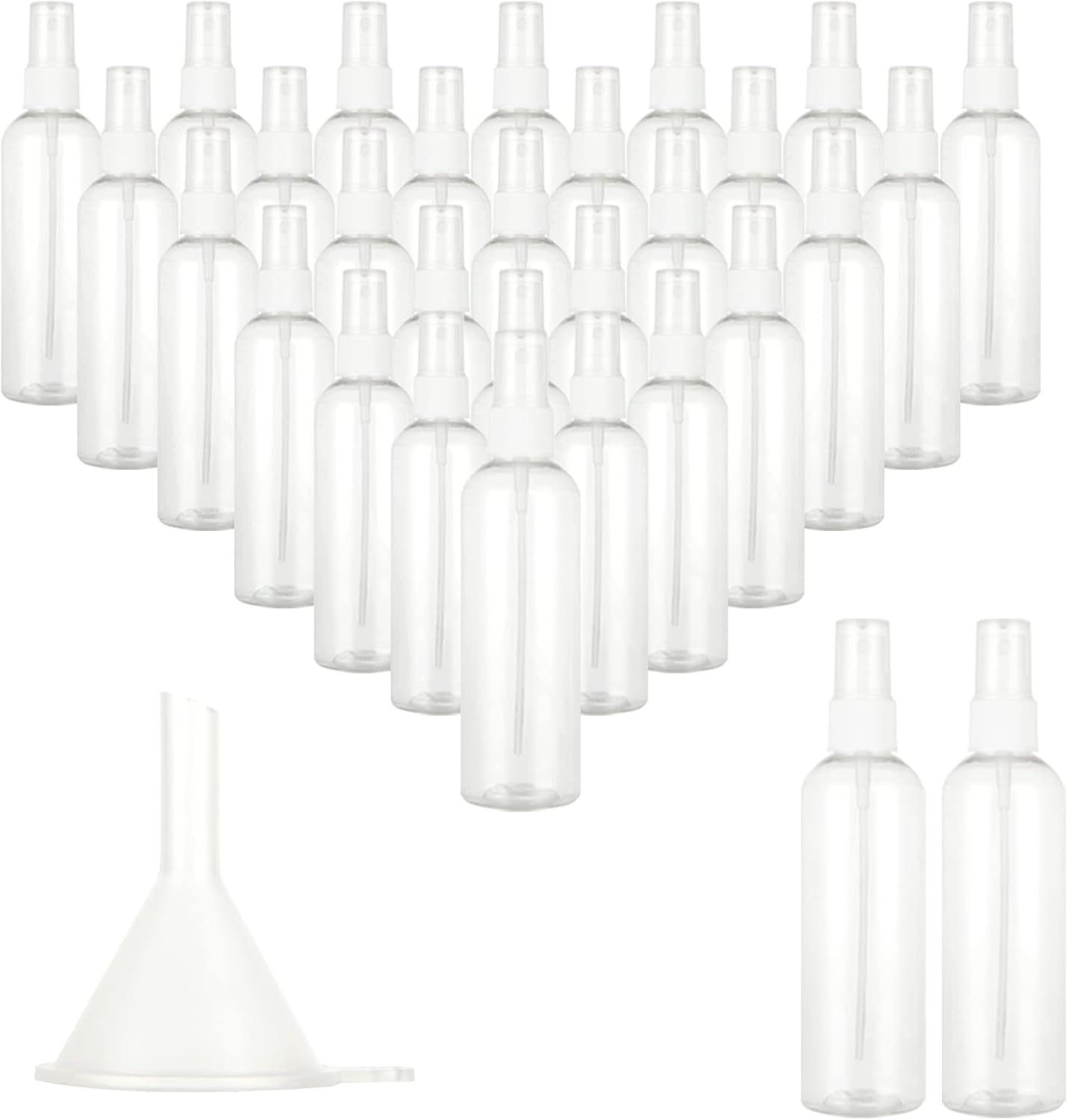 Mini Spray Bottle Fine Mist Spritzer Reusable Perfume Refillable Travel ...