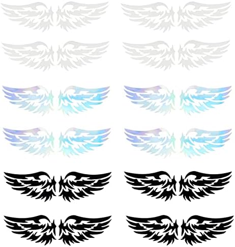 2X Angel Wings Sticker, Vinyl Decal Sticker, Car Window Bumper Sticker ...