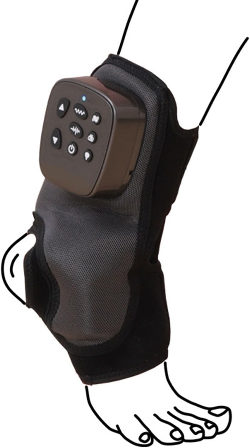KYOFIS Electric Foot Ankle Massager, Foot Ankle Massager With Heating ...