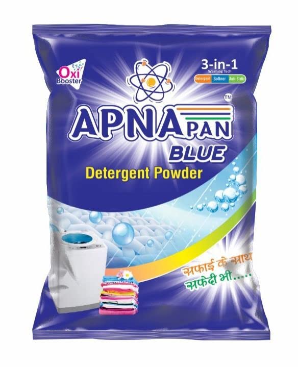 Apnapan Blue Detergent Powder- 3Kg : Amazon.in: Health & Personal Care