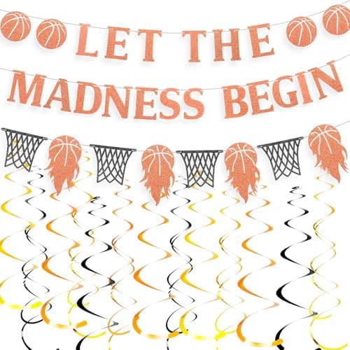 Amazon.com: Yeaqee Let the Madness Begin Hanging Decorations Madness ...
