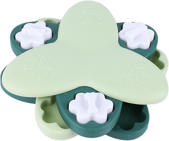 Dog Puzzle Toys,3-Layer Rotatable Dogs Food Puzzle Feeder Toy for Smart ...