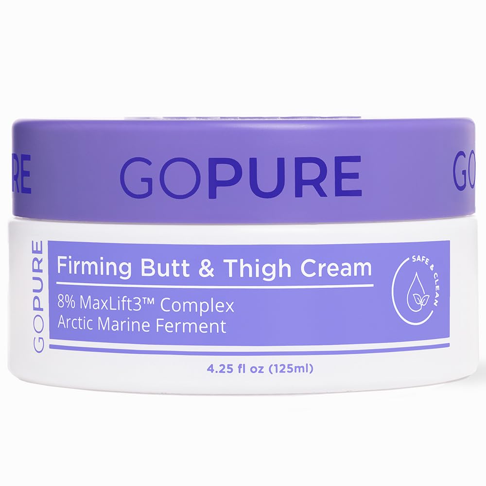Amazon.com : goPure Firming Butt & Thigh Cream – Smooths the look of ...