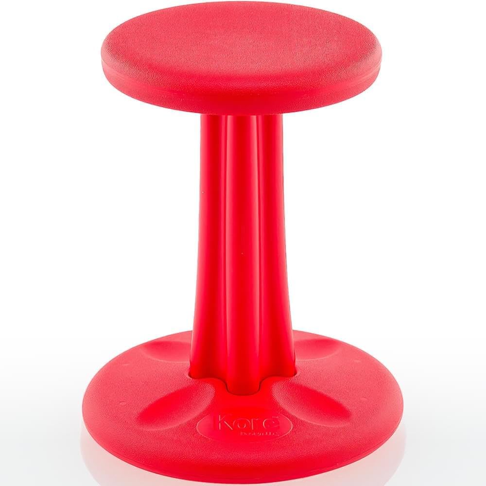 Amazon.com: Kore Junior Wobble Red Active Chair - 16" - Ergonomic ...