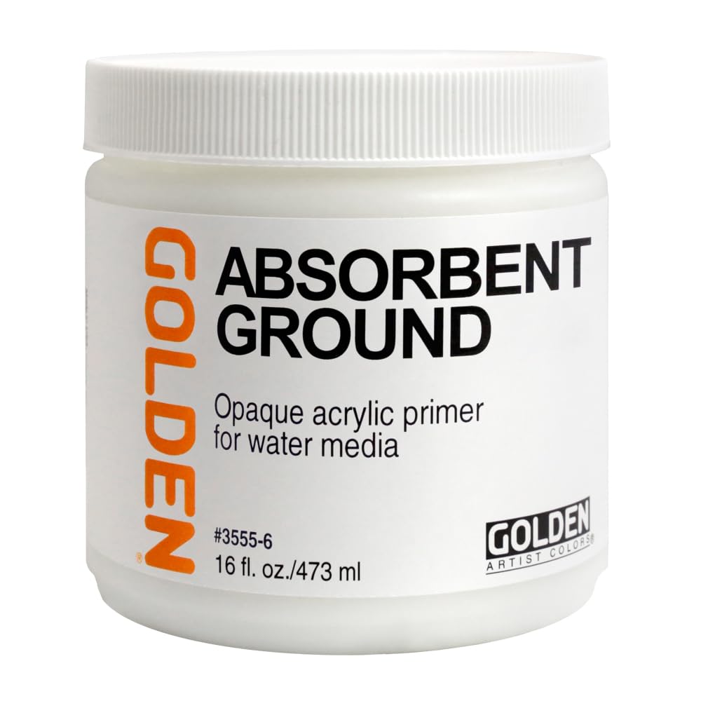 Amazon.com: Absorbent Ground by GOLDEN, 16 fl. oz. Jar, Professional ...