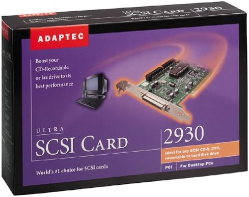 Amazon.com: Adaptec 2930U SCSI PCI Card Kit with Ez SCSI for Windows 95 ...