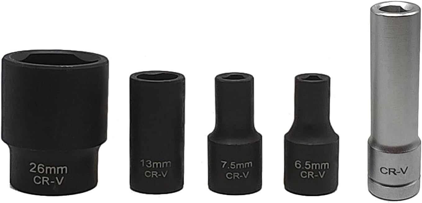 Amazon.com: Laser 5683 Triangular Socket Set 1/2" D 5pc : Tools & Home ...