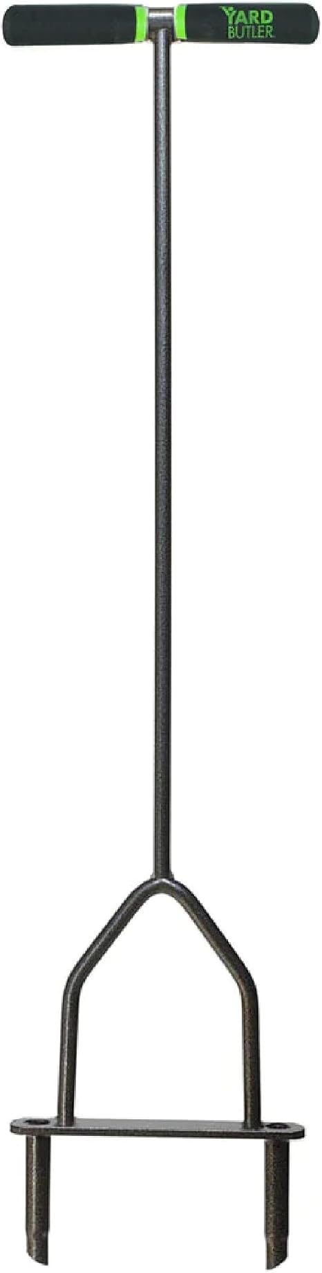 Yard Butler Manual Lawn Coring Aerator - Core Aerator for Lawn Care ...